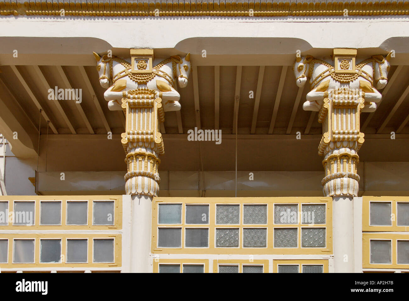 AAD72282 Heritage Building Parsi Fire temple Agiyari at Byculla Mumbai ...