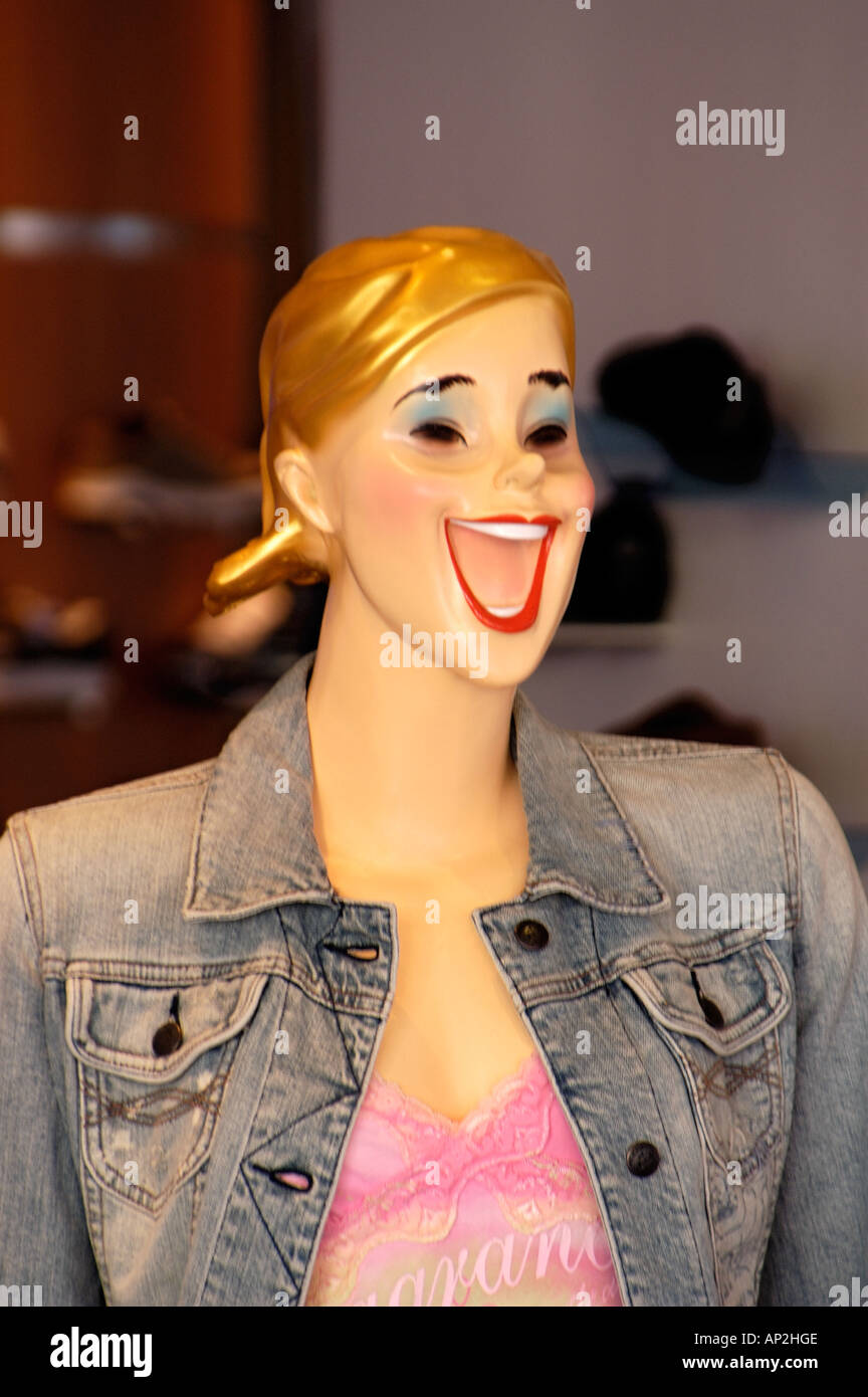 Big smile mannequin hi-res stock photography and images - Alamy