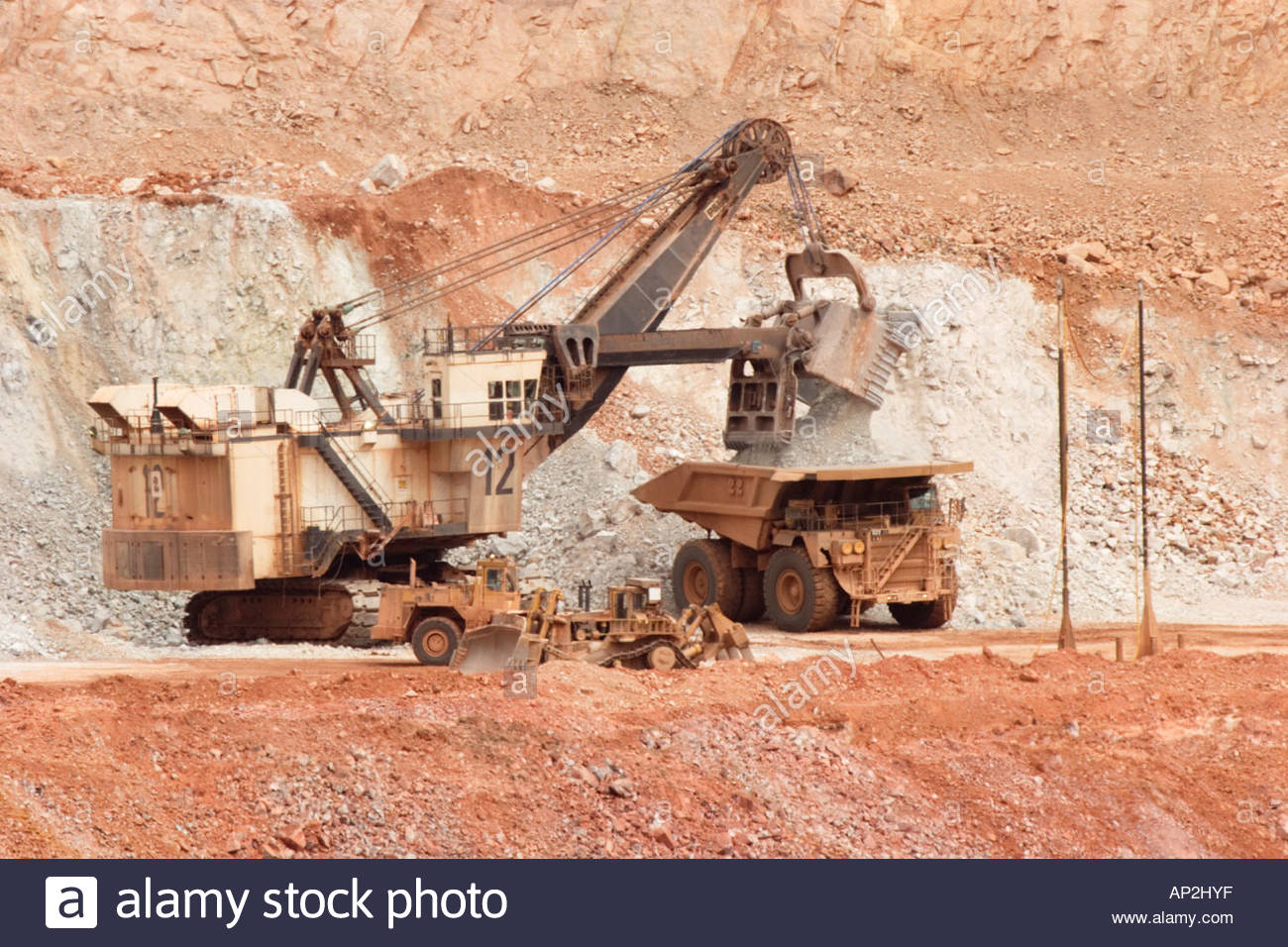 Loading Haul Trucks Stock Photos & Loading Haul Trucks Stock Images - Alamy