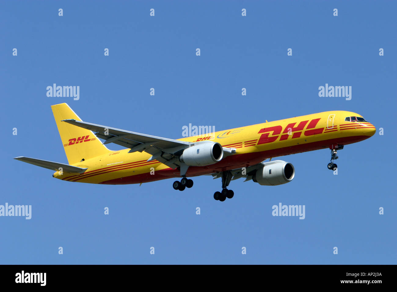 DHL Boeing 757 Stock Photo - Alamy