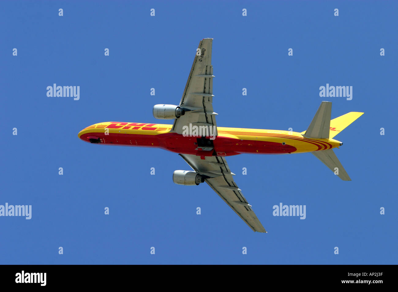 DHL Boeing 757 Stock Photo - Alamy