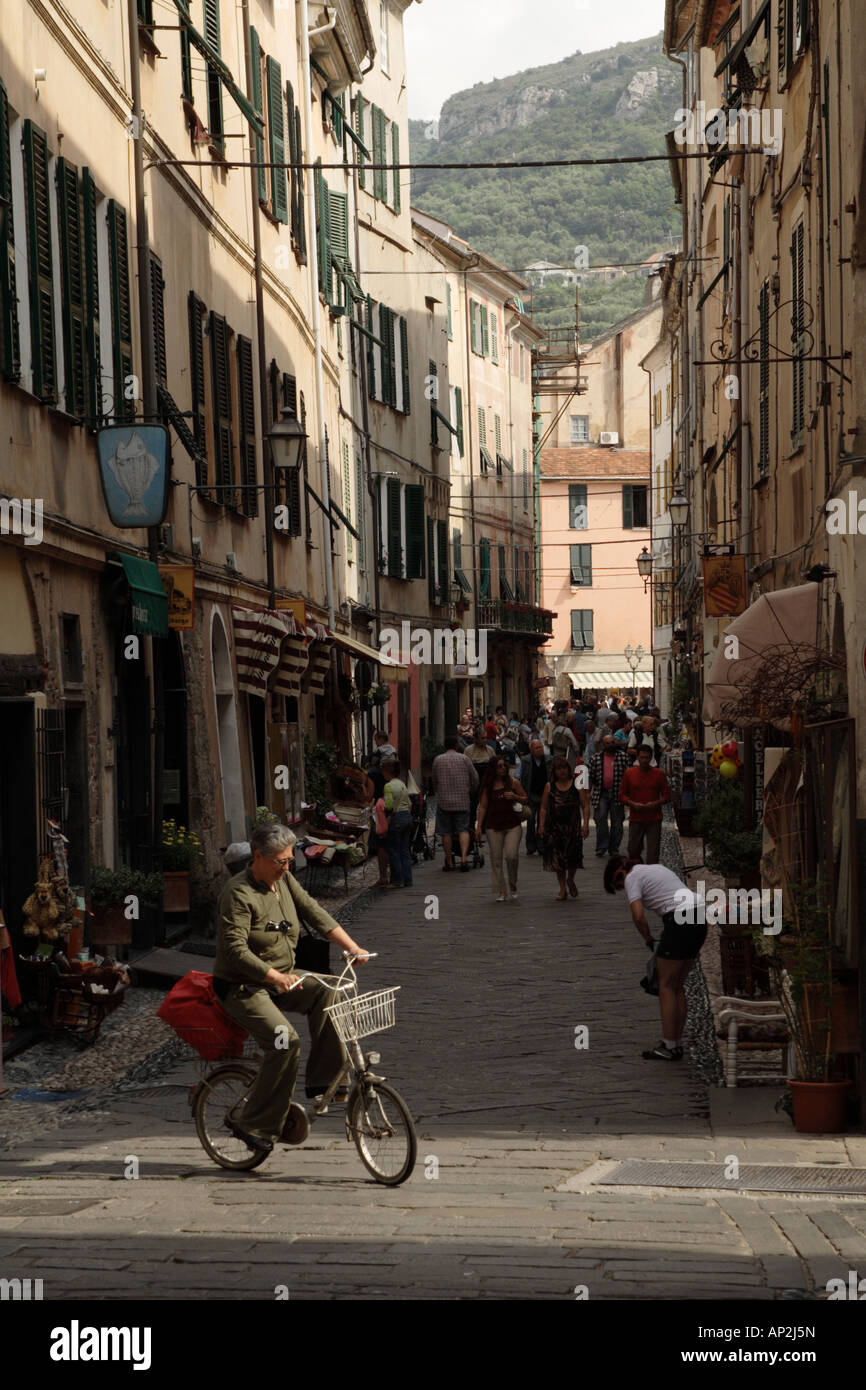 Old town finalborgo liguria italy hi-res stock photography and images ...
