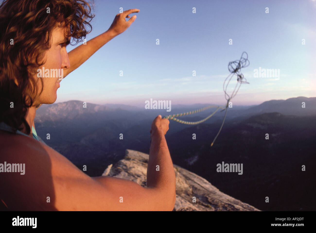 Throwing a rope hi-res stock photography and images - Alamy