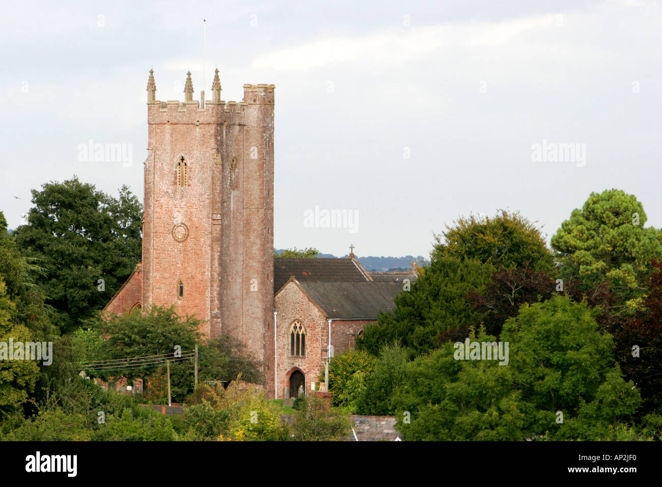 Milverton church in Somerset Stock Photo - Alamy