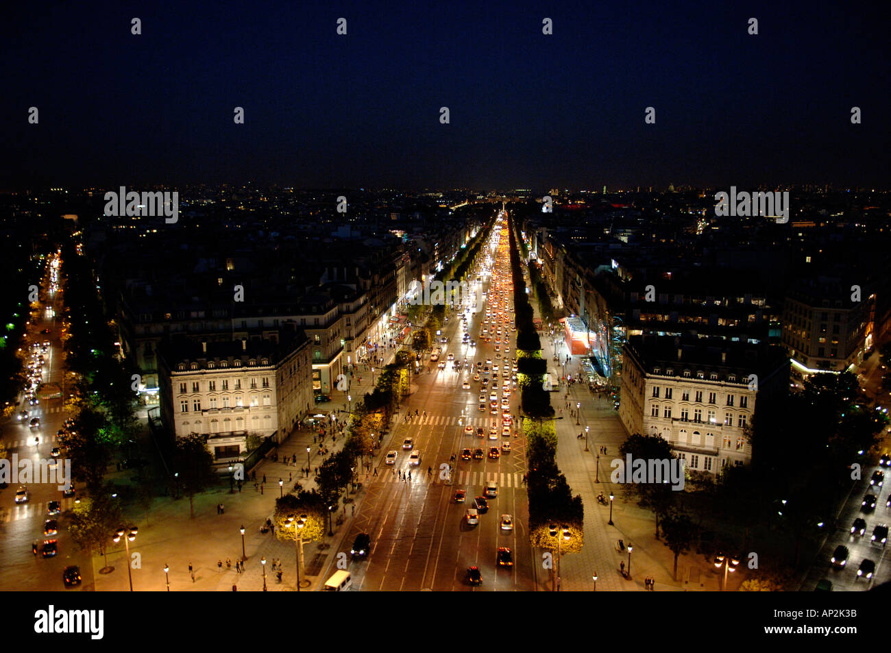 Aerial paris roundabout hi-res stock photography and images - Alamy