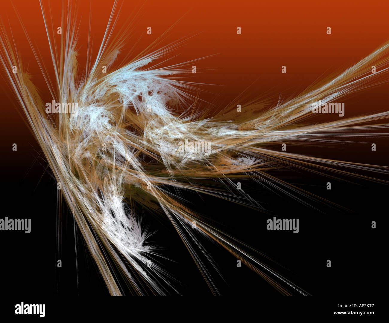 Abstract concept of seed pods blowing in the wind Stock Photo - Alamy