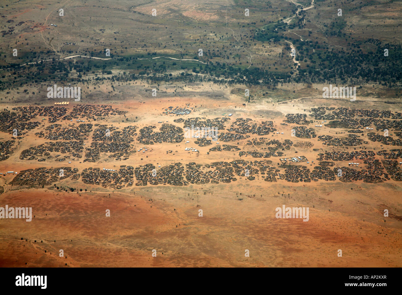 Bahai refugee camp inside Chad near the Sudanese border. Sudanese ...