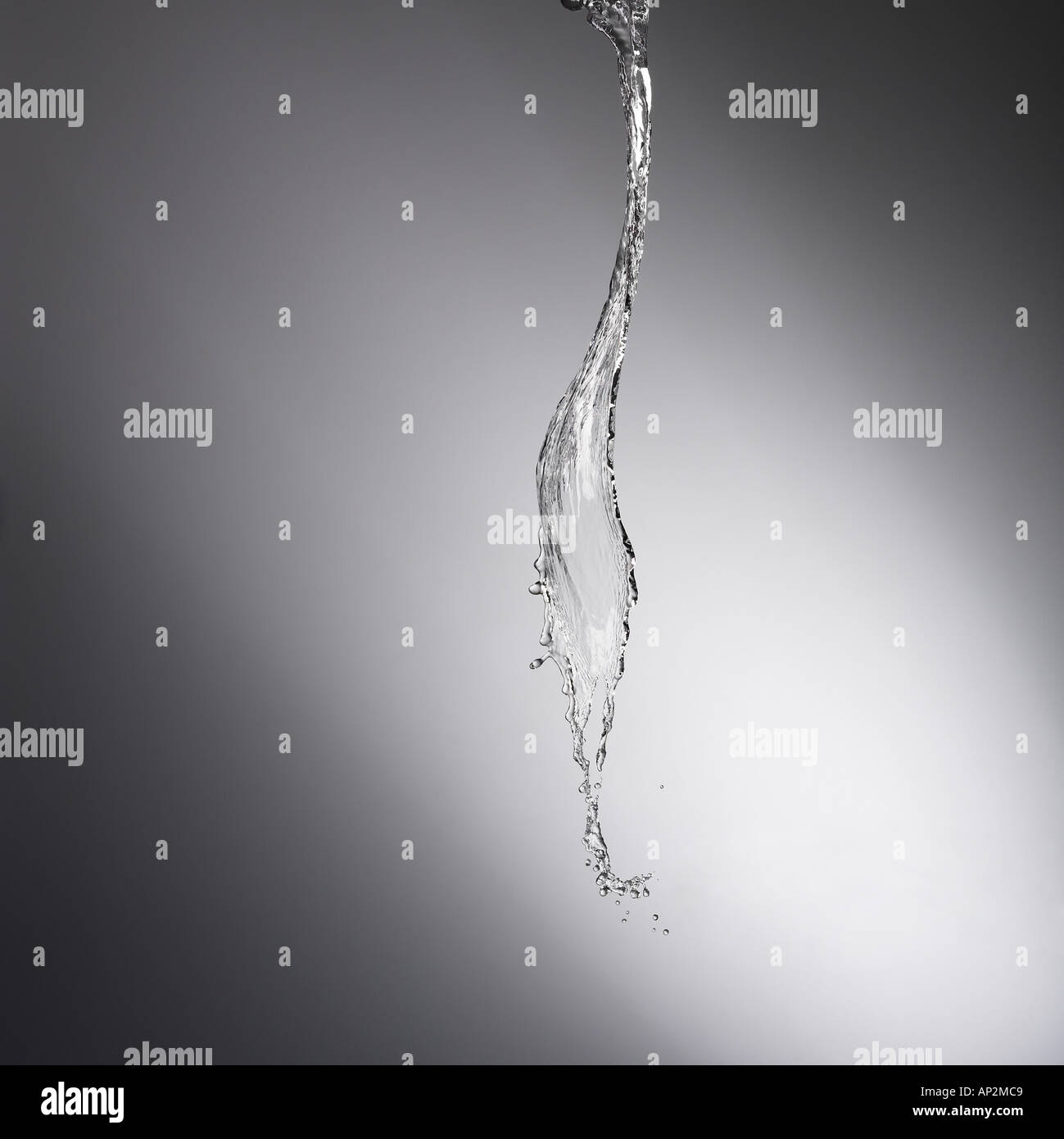 water splash with grey background Stock Photo - Alamy