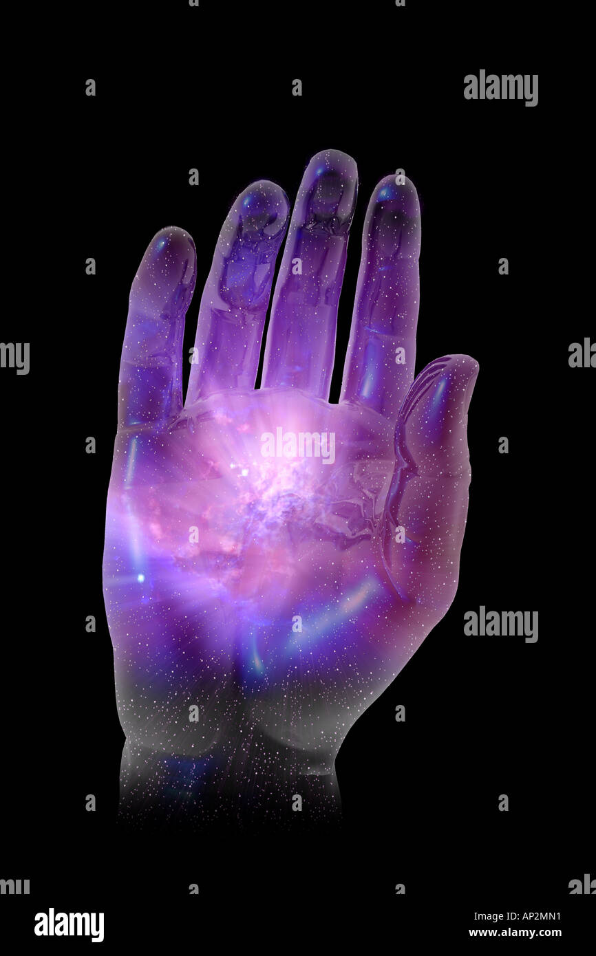 Hand of god nebula hi-res stock photography and images - Alamy