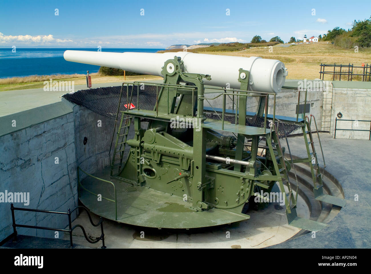 Fort Casey State Park 10 ten inch gun National Historical Reserve ...