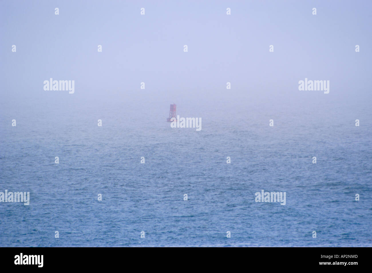 Fog on Monterey Bay Monterey California USA Stock Photo - Alamy