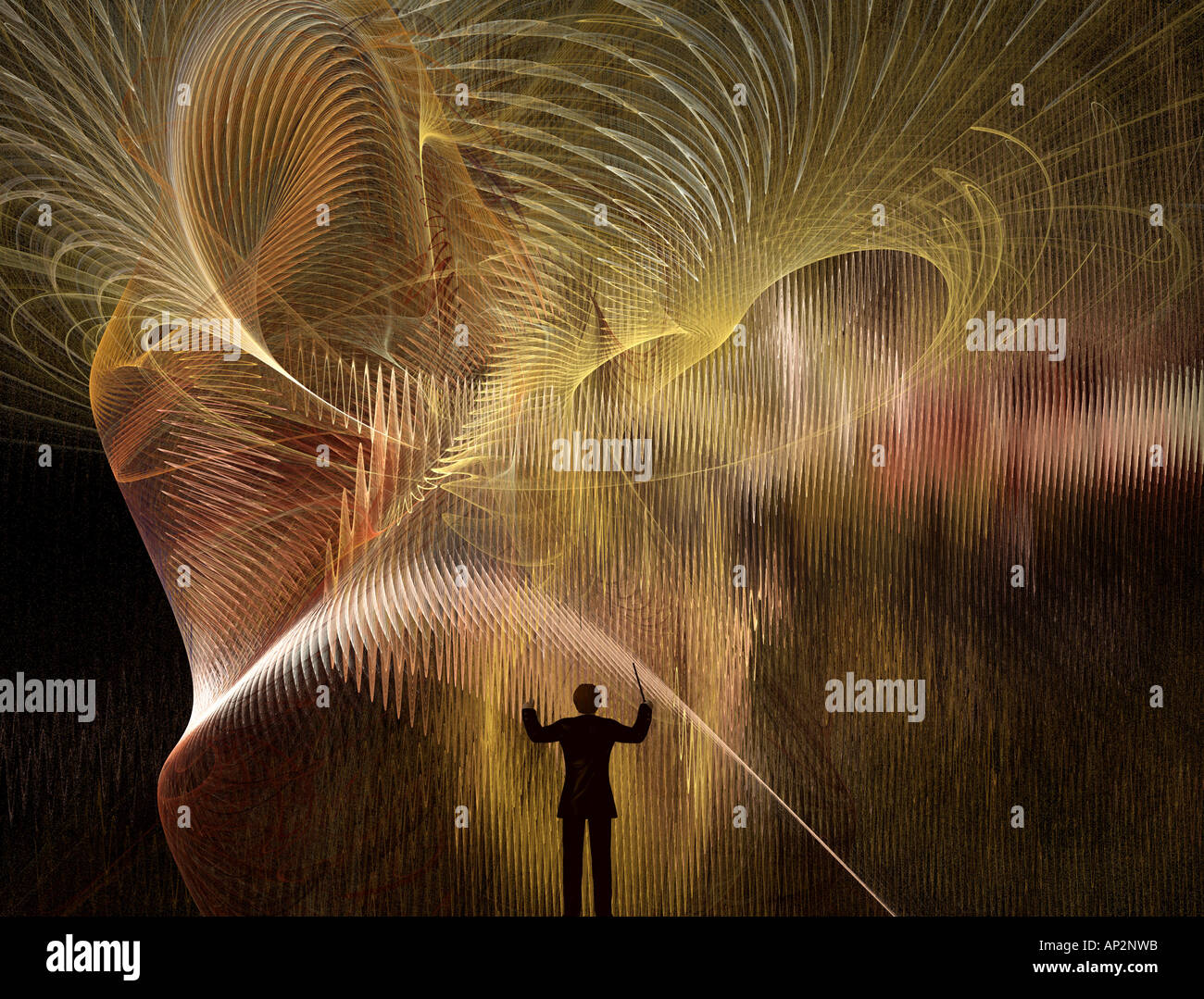 He is the conductor hi-res stock photography and images - Alamy
