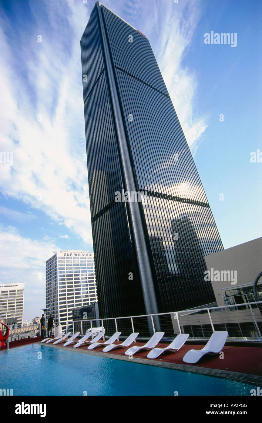 Pool Area Rooftop Bar Hotel The Standard Downtown L A Los Angeles