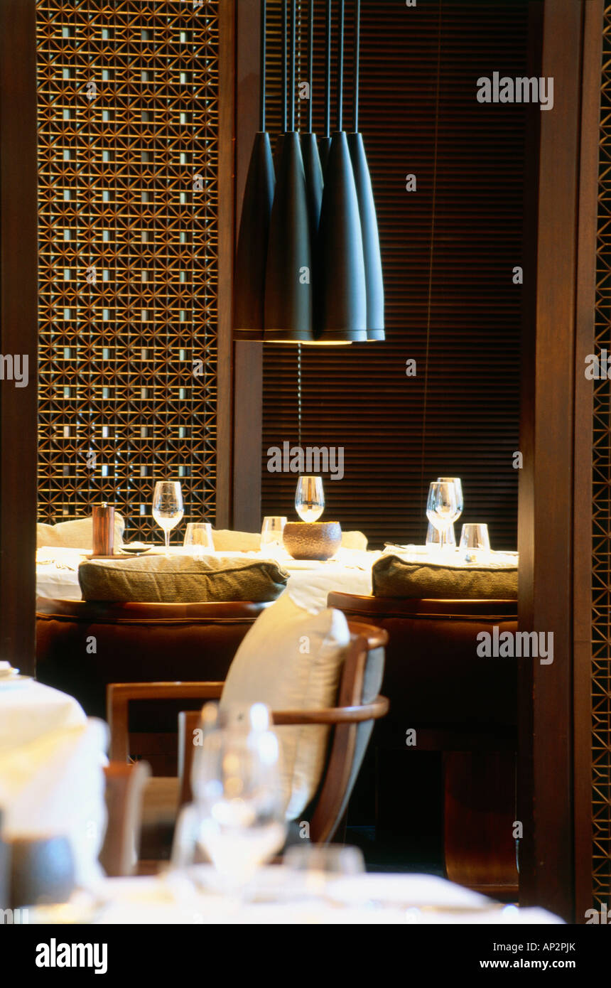 Restaurant Setai at Hotel Setai, South Beach, Miami, Florida, USA Stock ...