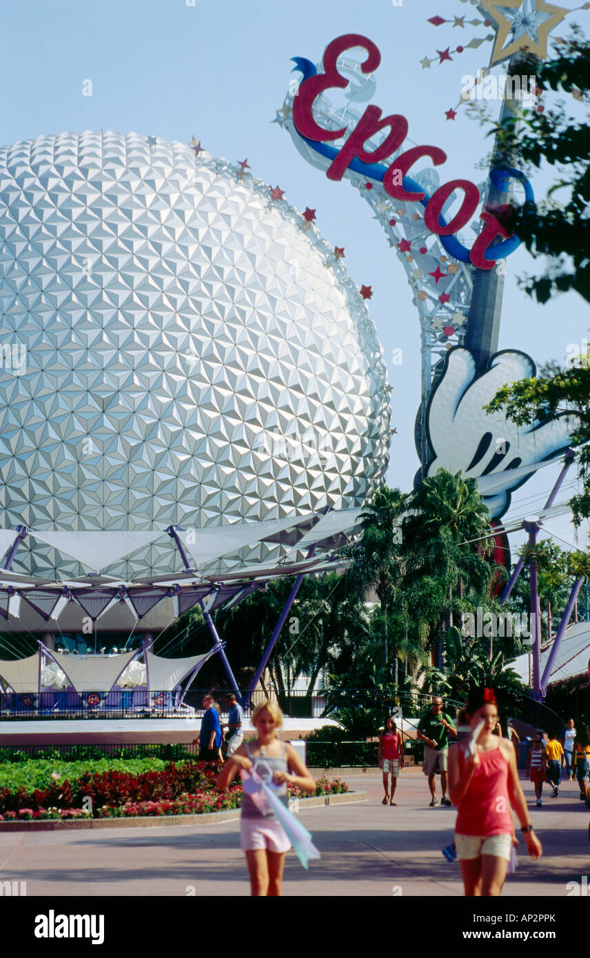 Epcot Center, Disneyworld, Orlando, Florida, USA Stock Photo - Alamy