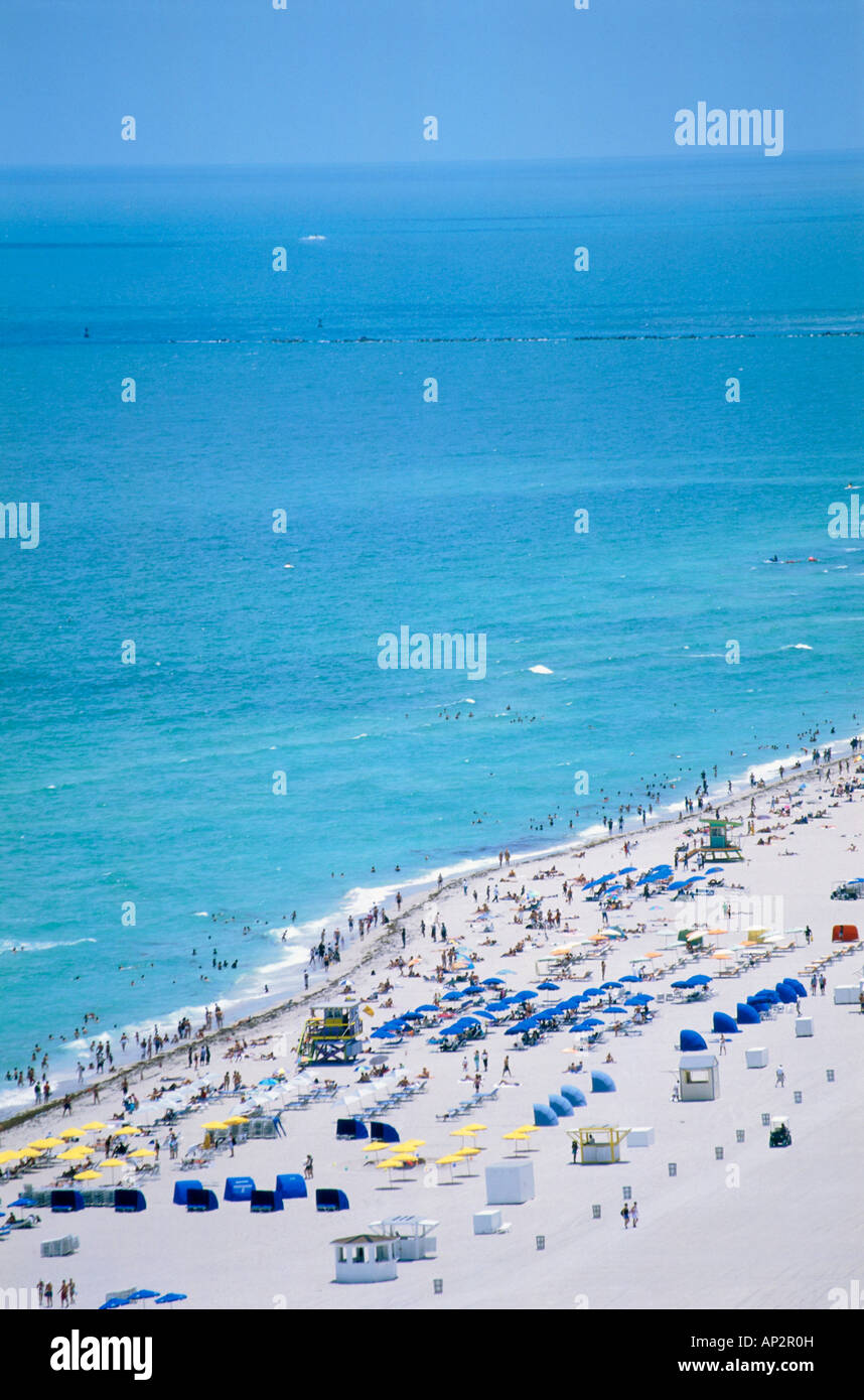 Beach, South Beach, Miami, Florida, USA Stock Photo - Alamy