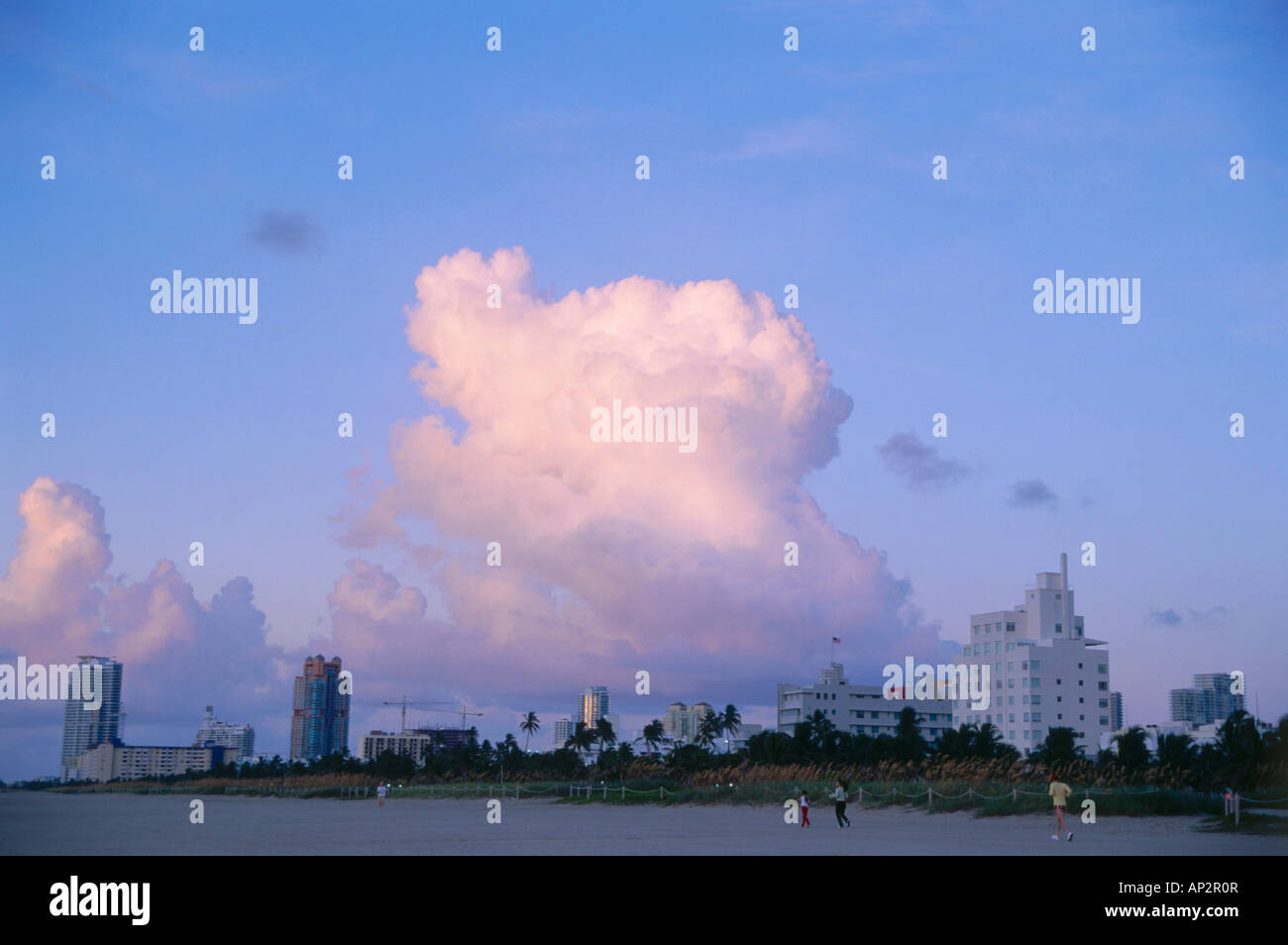 Skyline miami man hi-res stock photography and images - Alamy