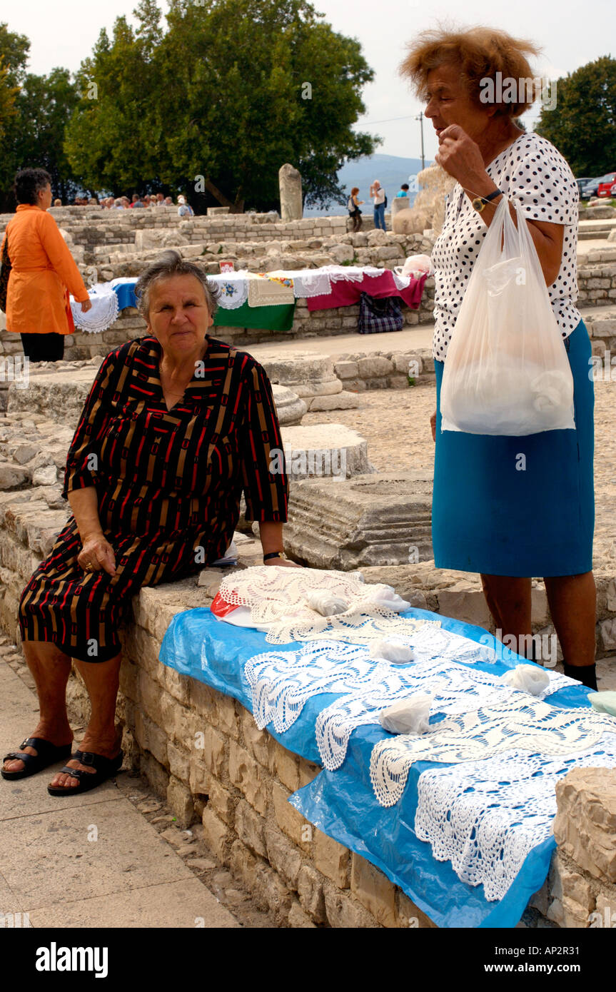 Croatia women lace hi-res stock photography and images - Alamy