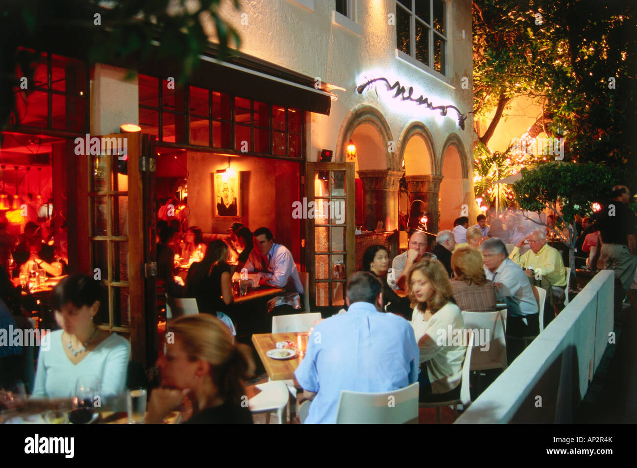 Restaurant Nemo, South Beach, Miami, Florida, USA Stock Photo - Alamy