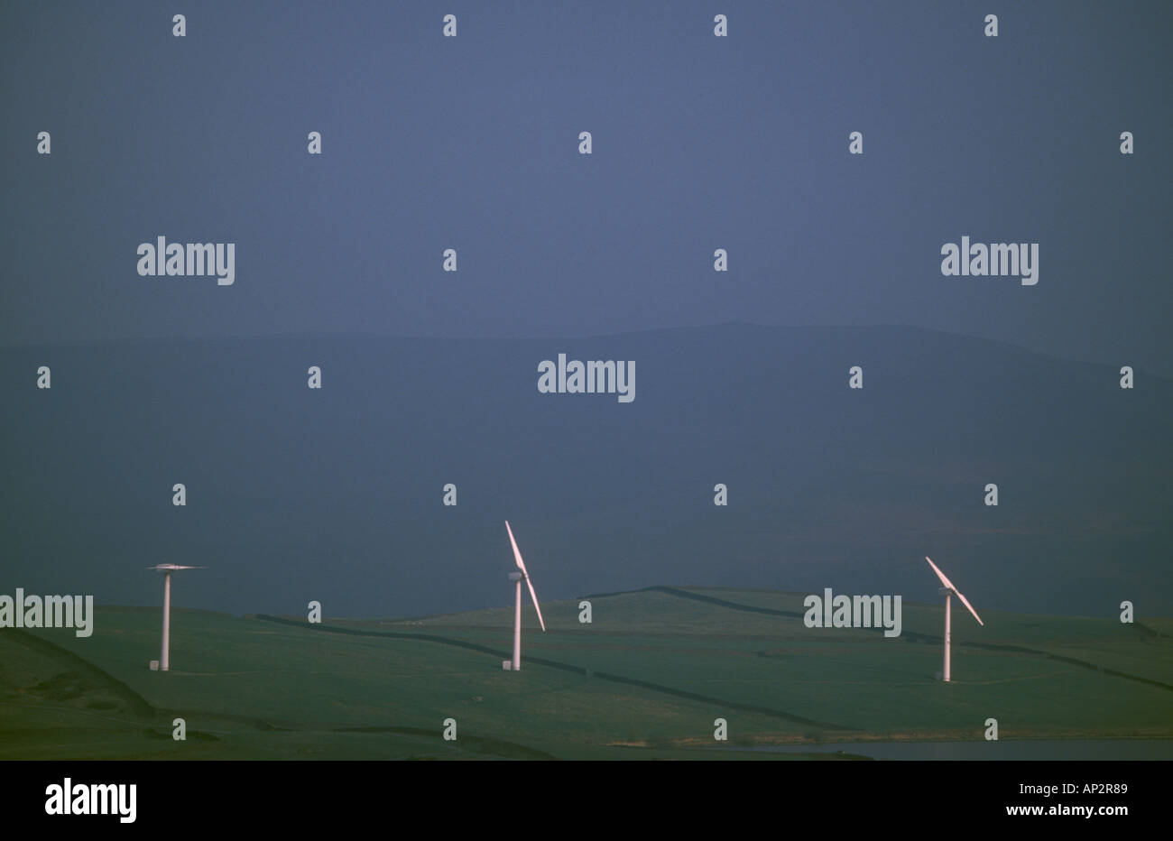 Electricity windmills yorkshire england uk hi-res stock photography and ...
