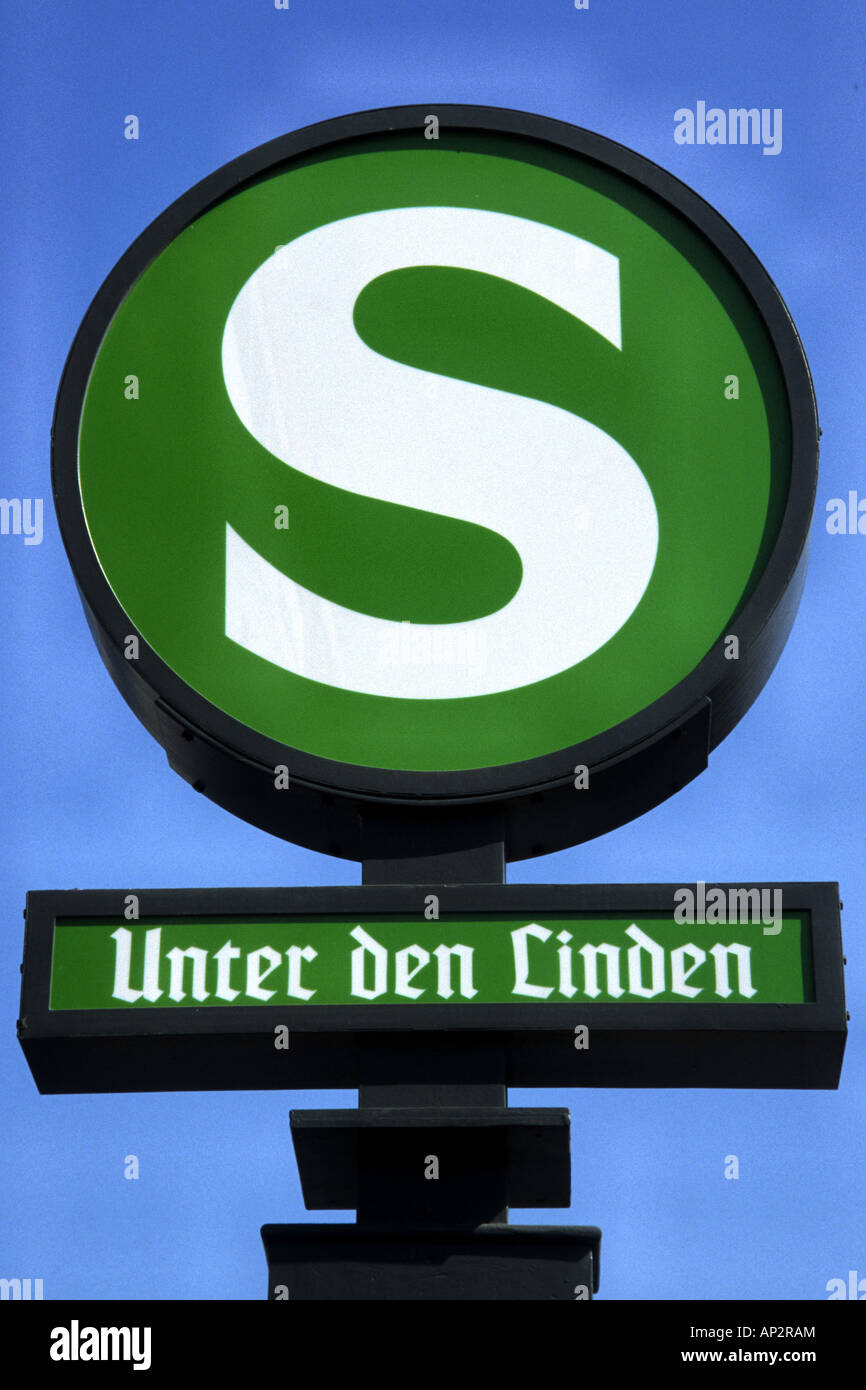 S-Bahn Sign, Berlin, Germany Stock Photo - Alamy