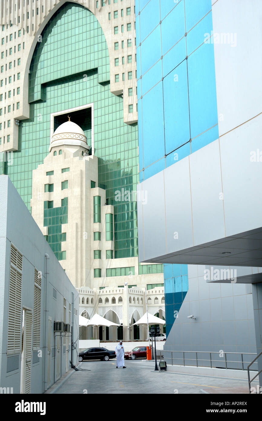 Al Waqf Tower, West Bay, Doha, Qatar Stock Photo - Alamy