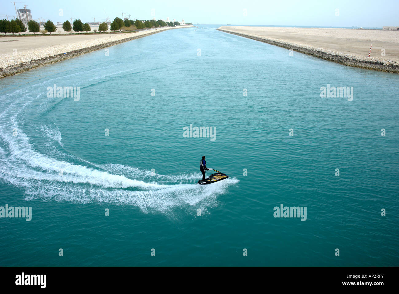 West Bay Lagoon, Doha, Qatar Stock Photo - Alamy