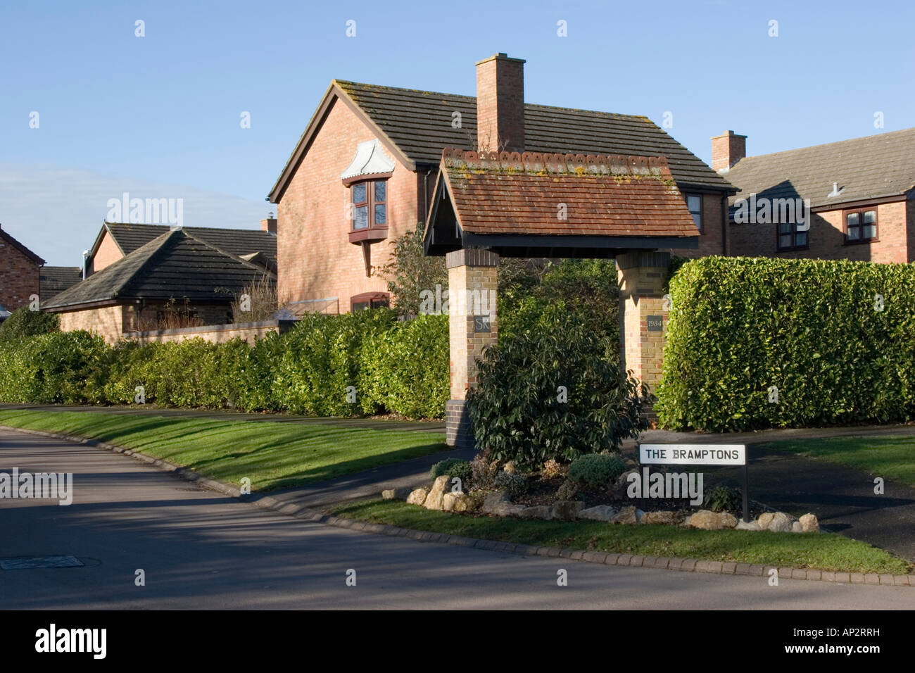 Homes in Shaw Ridge West Swindon Stock Photo - Alamy
