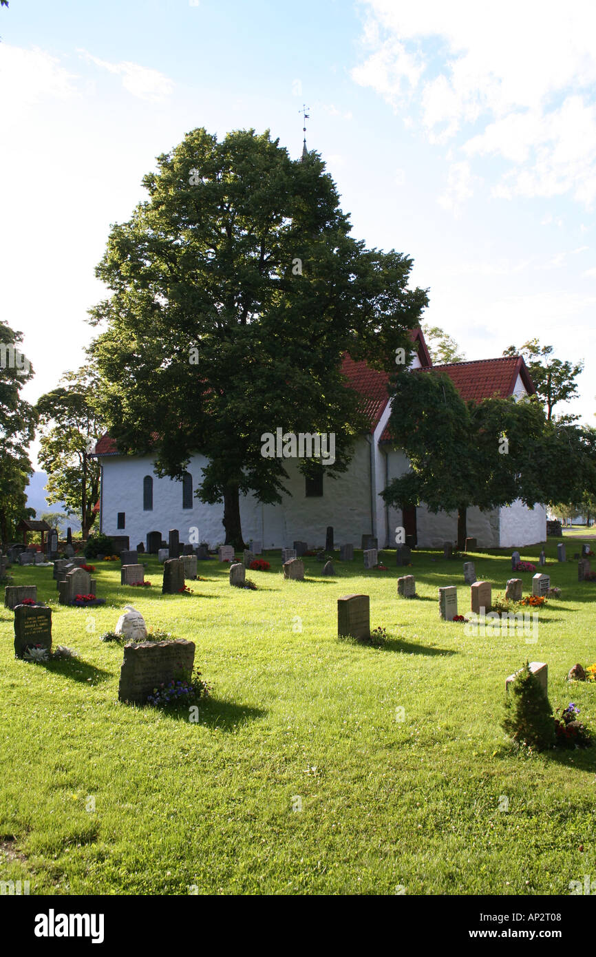 Haslum church, Norway Stock Photo - Alamy