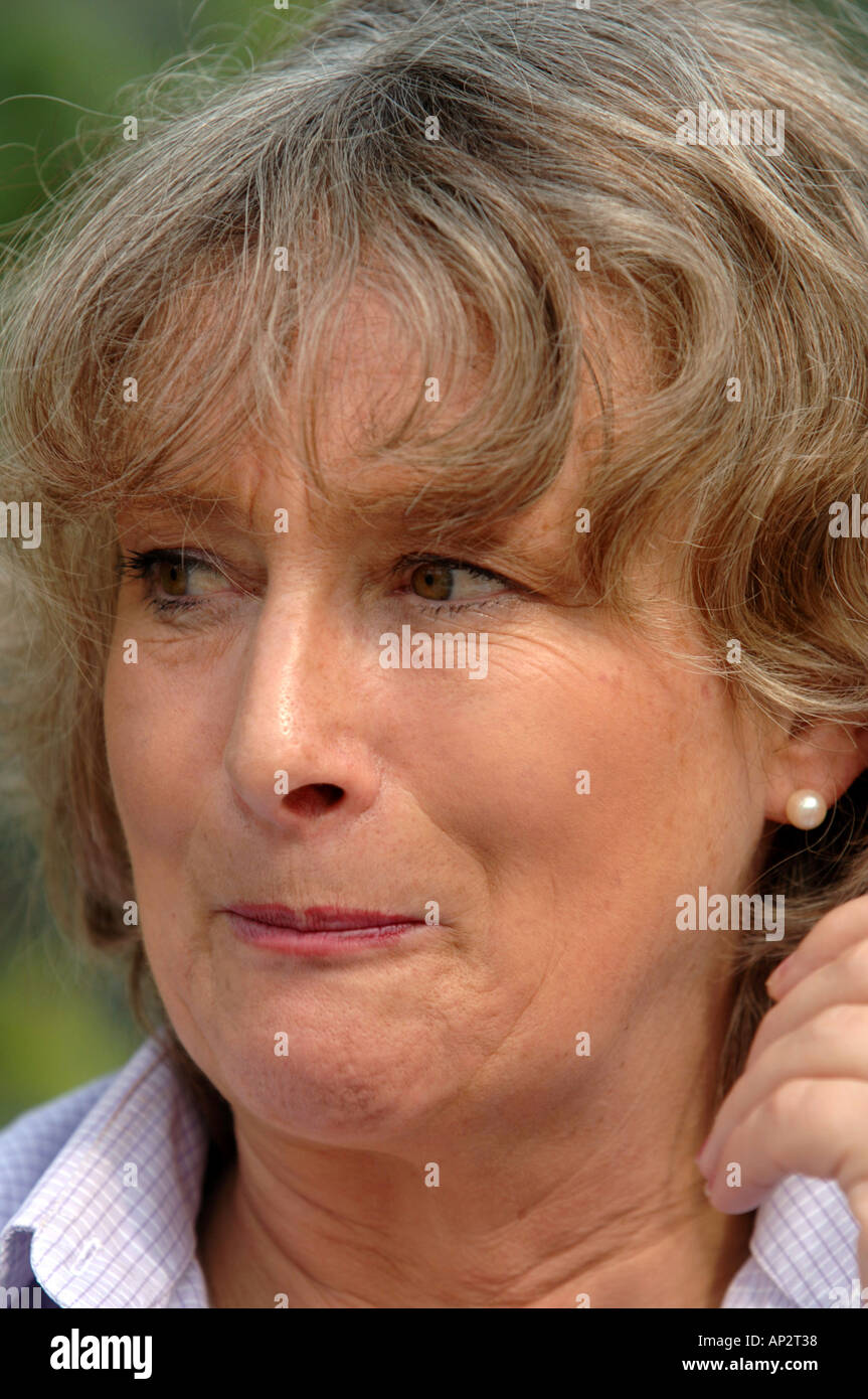Crime writer Minette Walters Stock Photo - Alamy