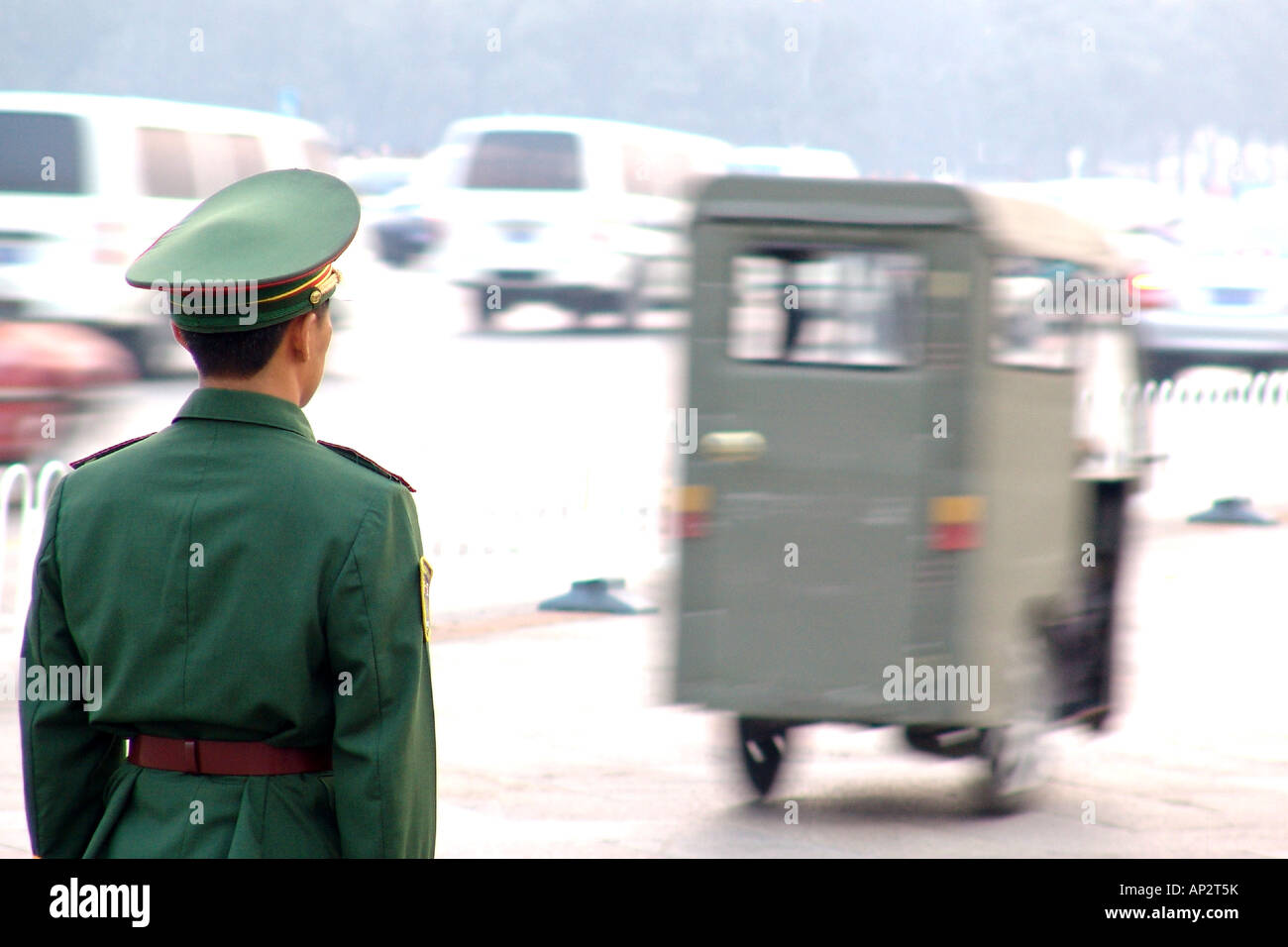 Beijing china policeman uniform hi-res stock photography and images - Alamy