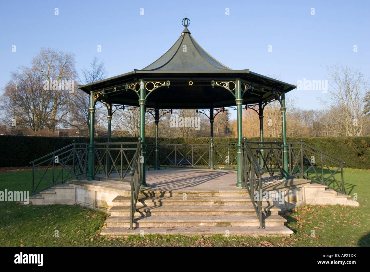 Bandstand in the park Stock Photo - Alamy