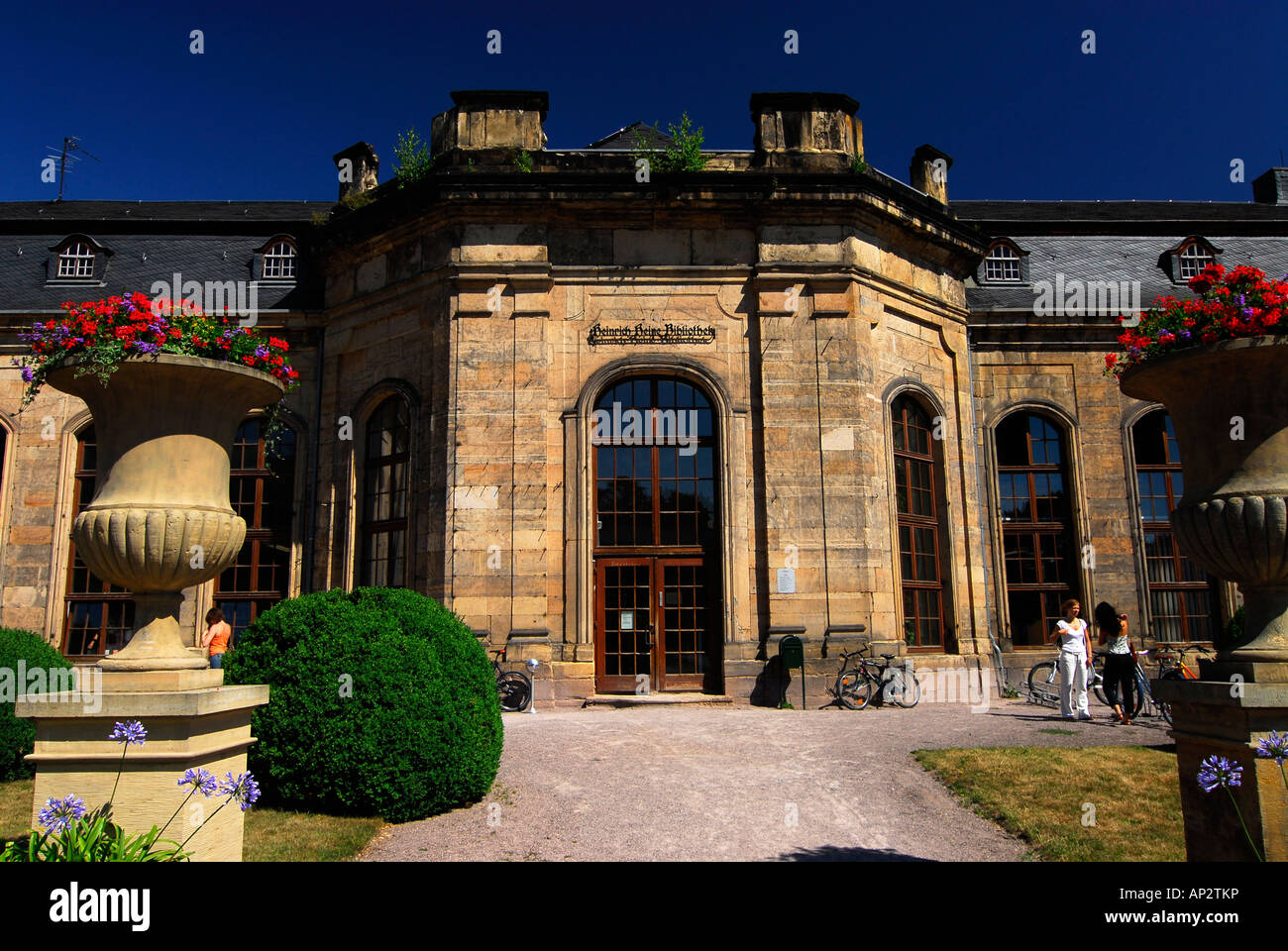 Castle Friedenstein with park, Gotha, Thuringia, Germany Stock Photo ...