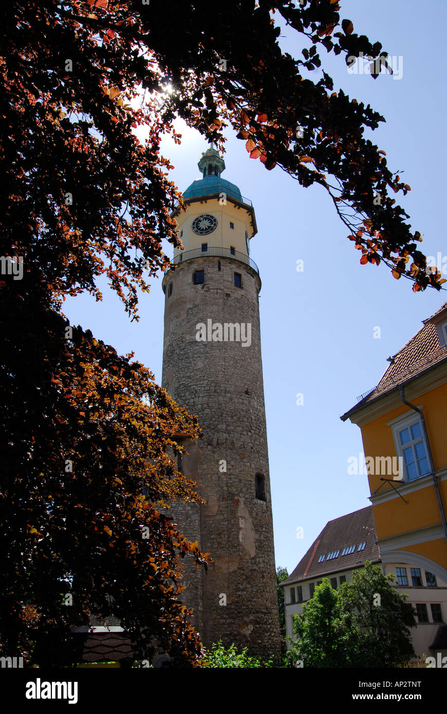 Tower of castle Neideck, Arnstadt, Thuringia, Germany Stock Photo - Alamy
