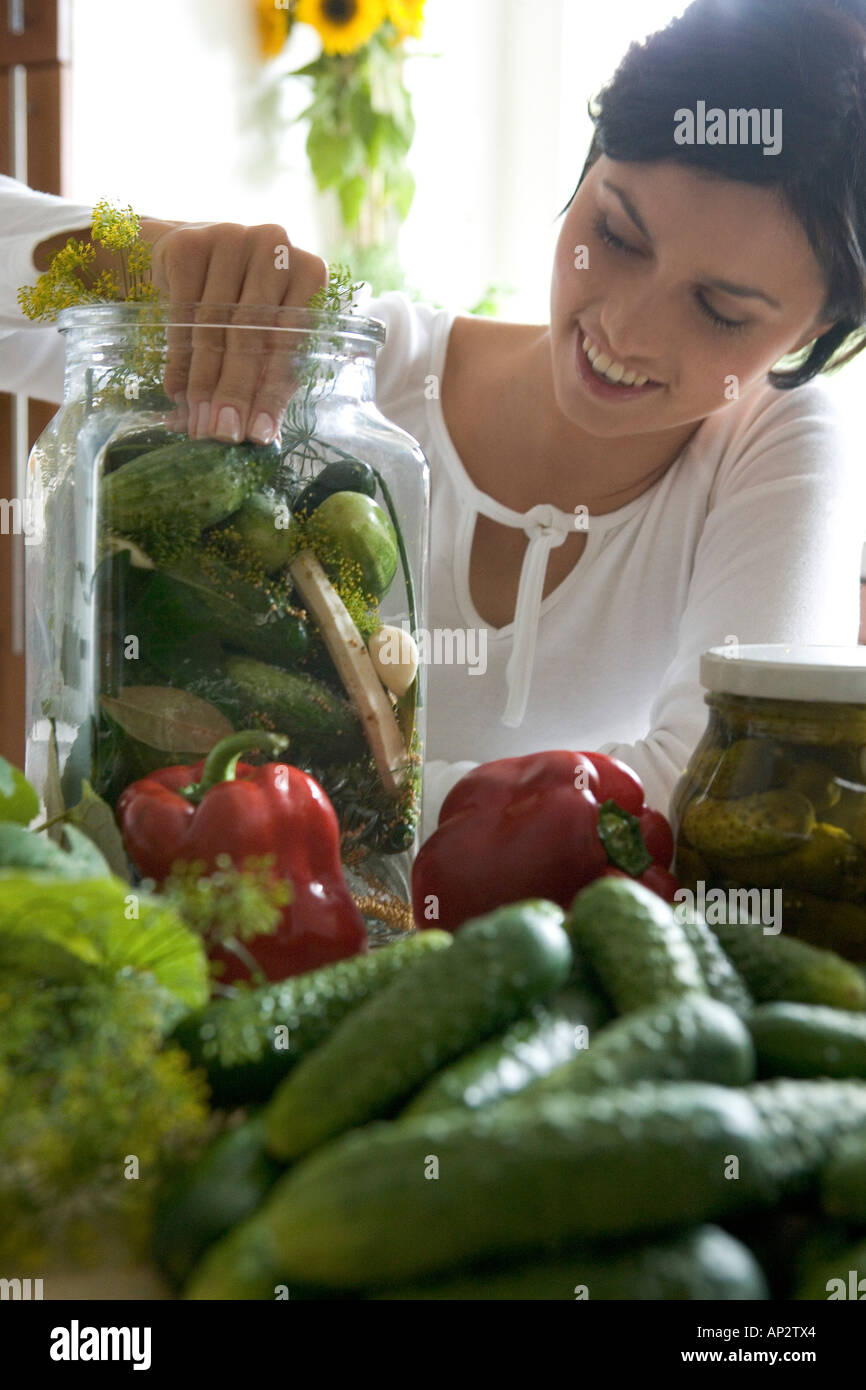Woman made out of vegetables hi-res stock photography and images - Alamy