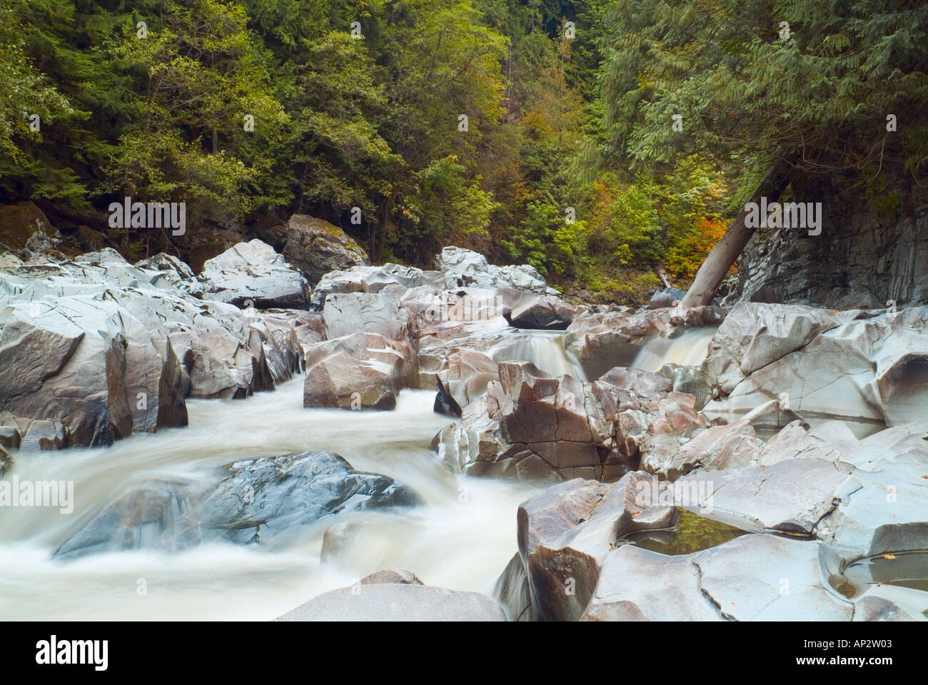 Granite Falls on the South Fork Stillaguamish River Stilly River S ...