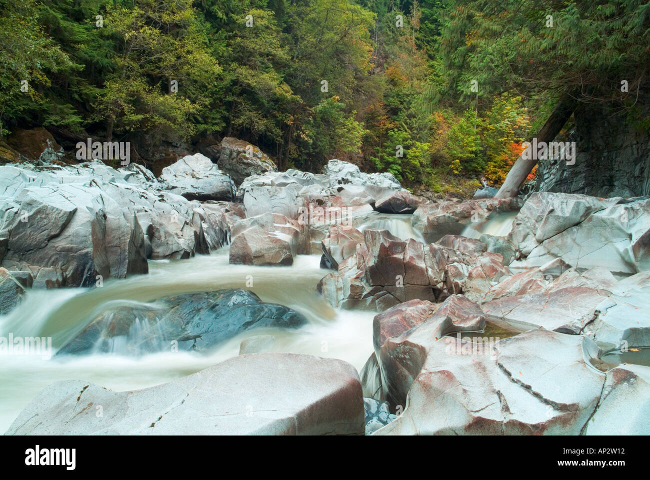 Granite Falls on the South Fork Stillaguamish River Stilly River S ...