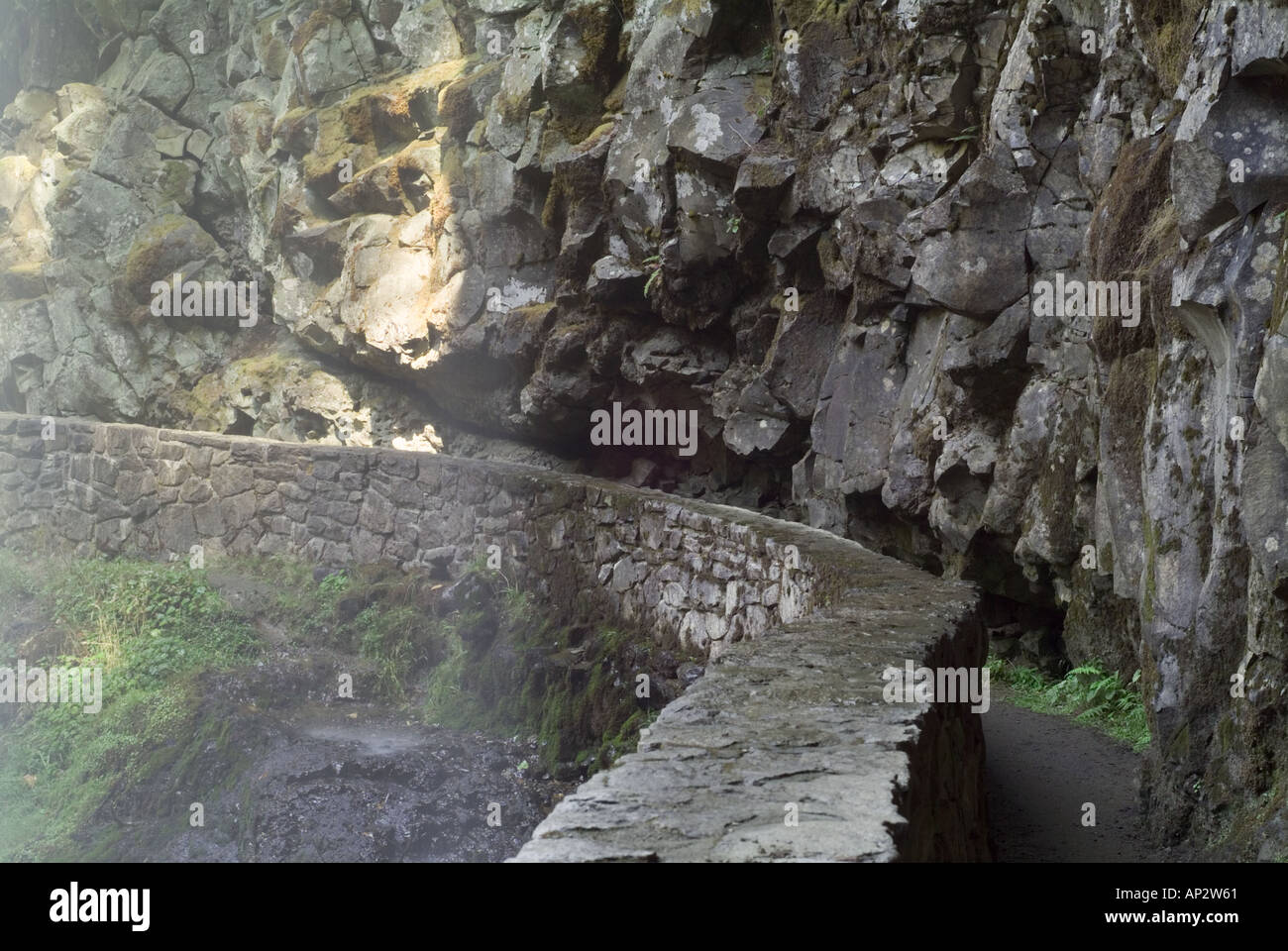 Lower South Falls at Silver Falls State Park near Silverton Oregon OR ...