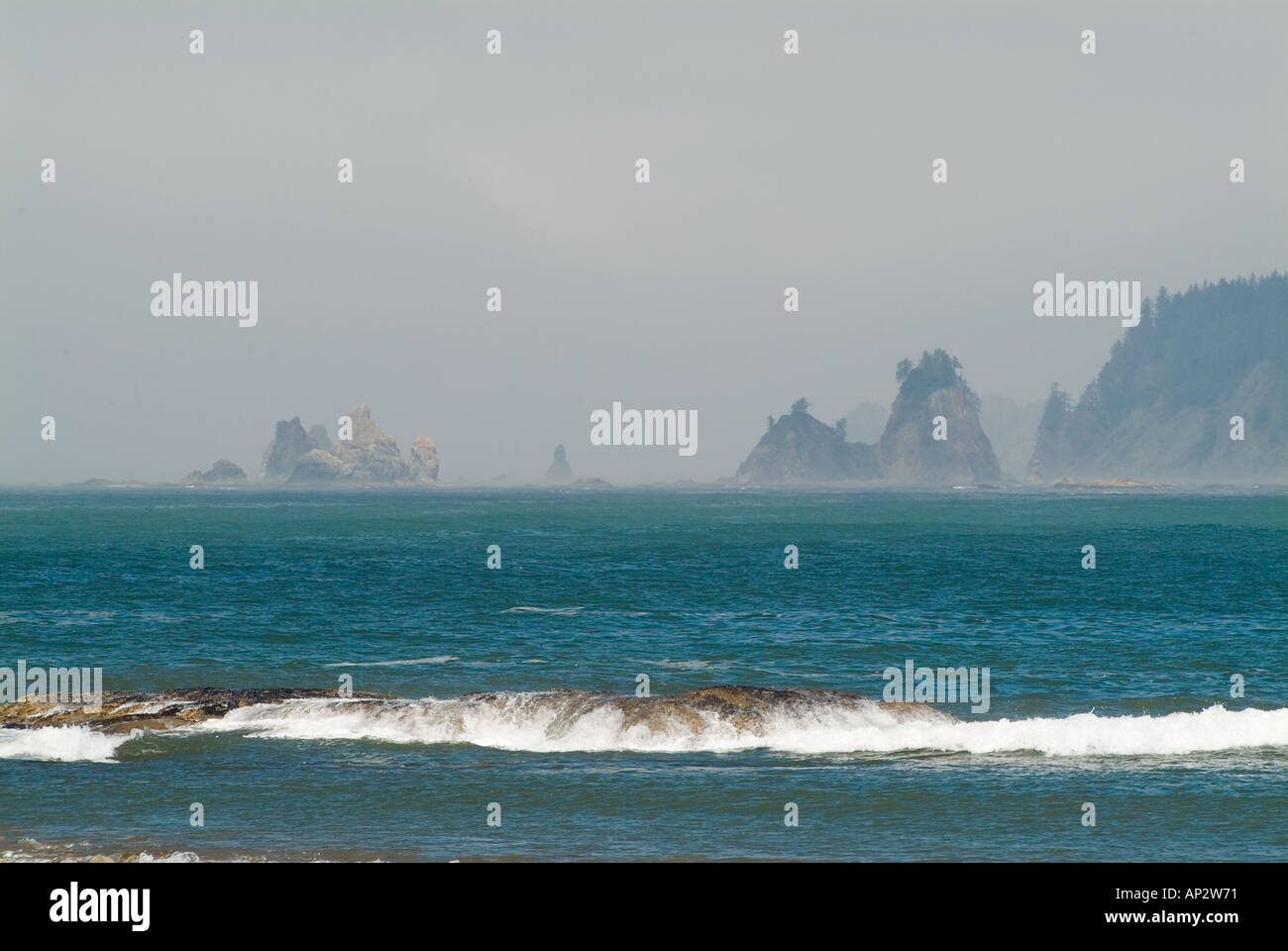 Olympic National Park Rialto Beach Washington State WA sea stacks ...