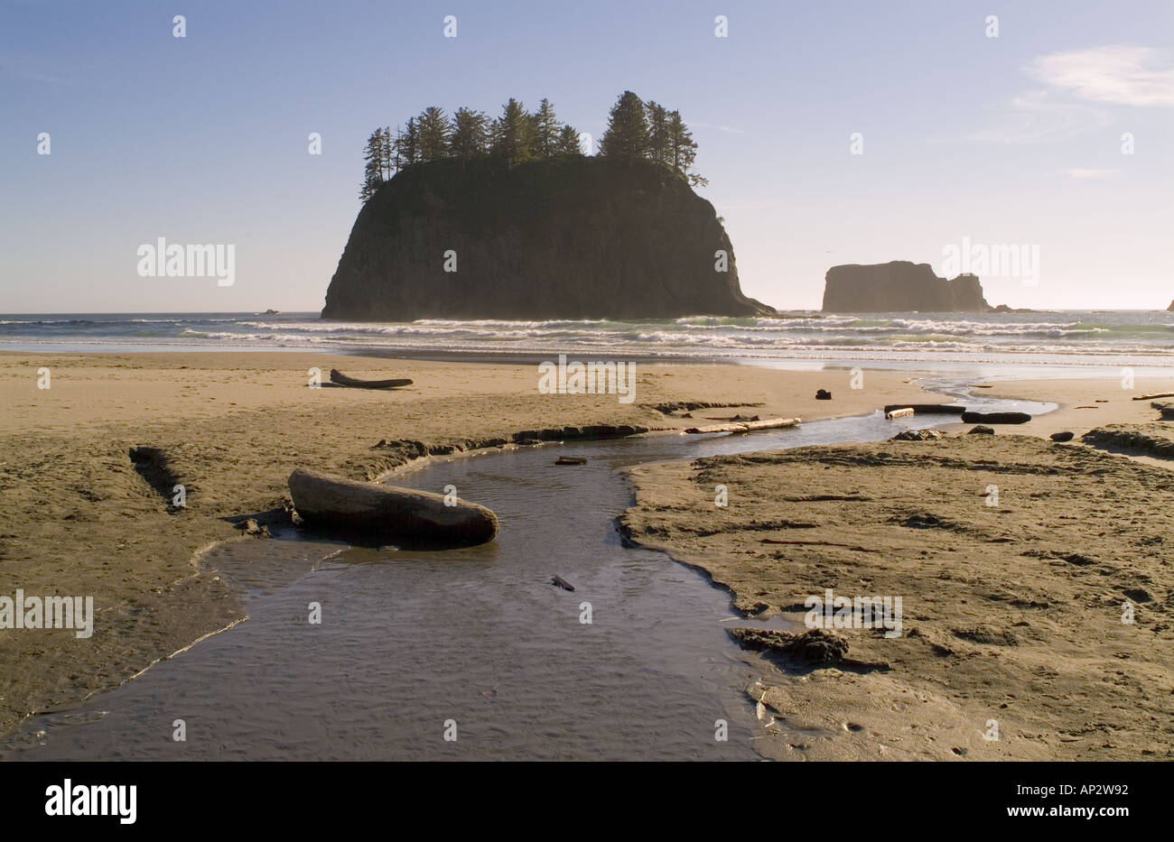 Washington State WA Olympic National Park Second Beach coast coastal ...