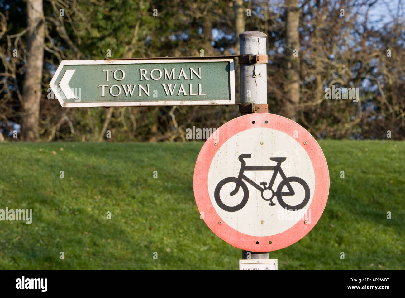Cirencester roman sign hi-res stock photography and images - Alamy
