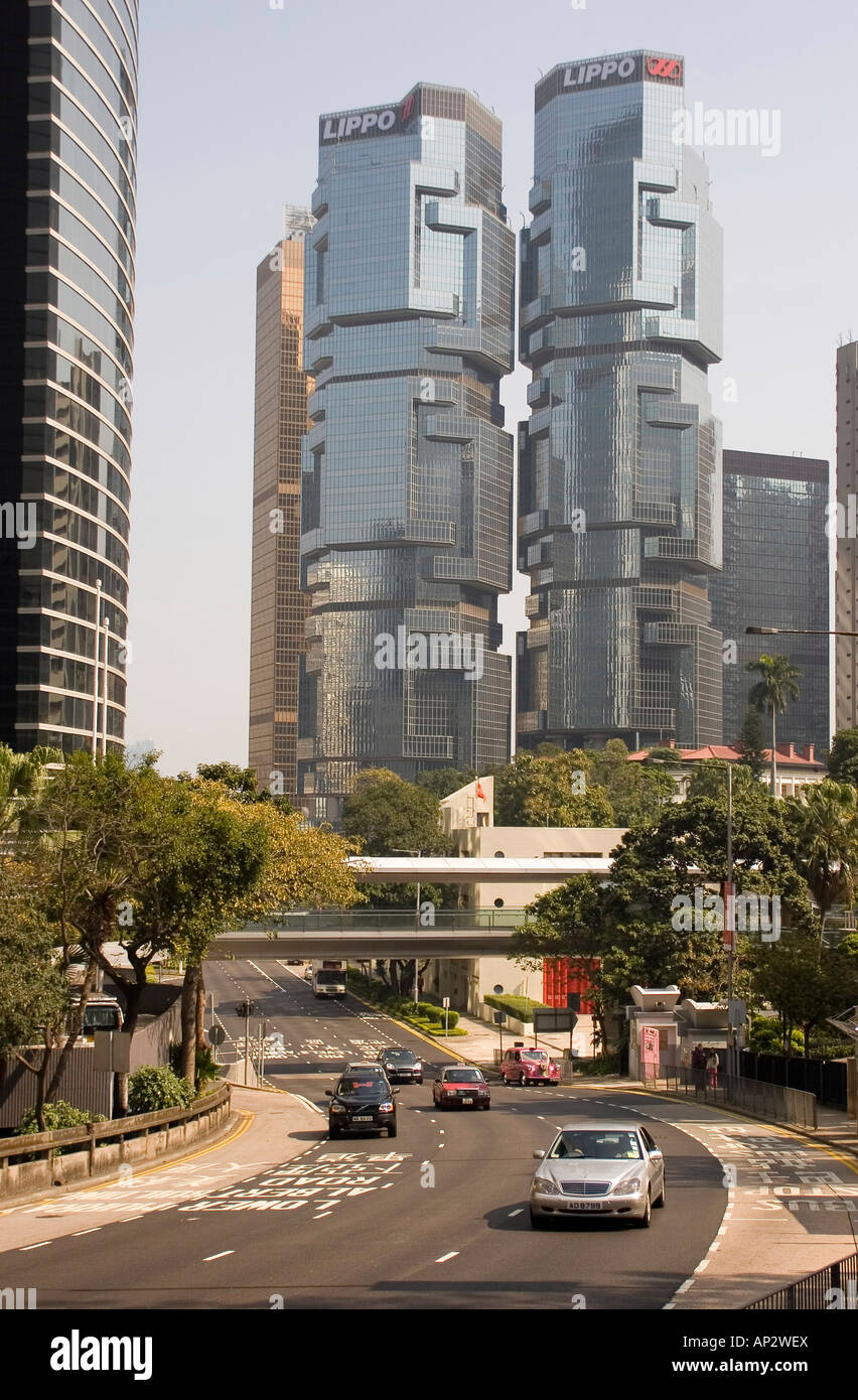 lippo buildings hong kong Stock Photo - Alamy