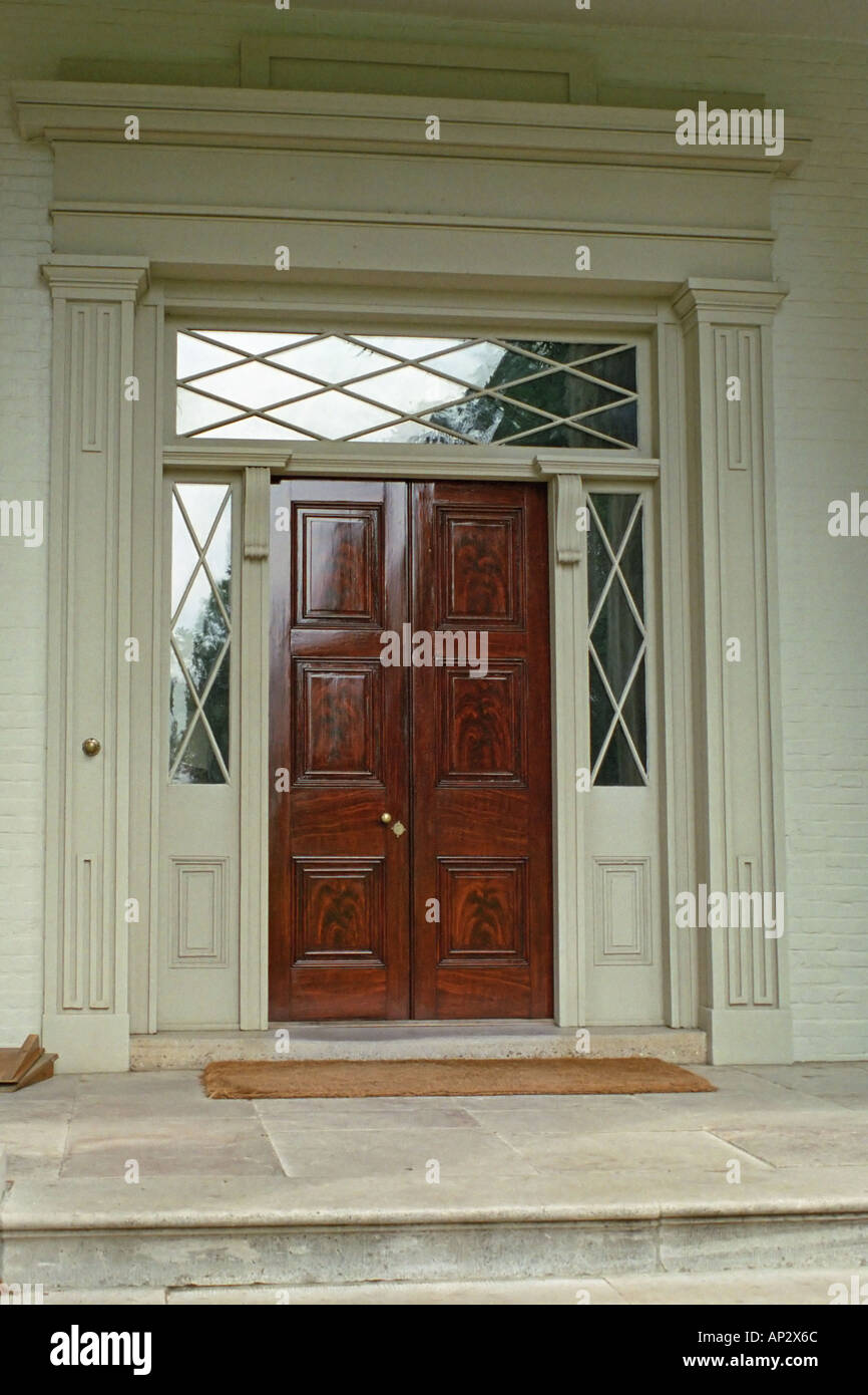 Door of The Hermitage Home of Andrew Jackson Seventh President of the ...