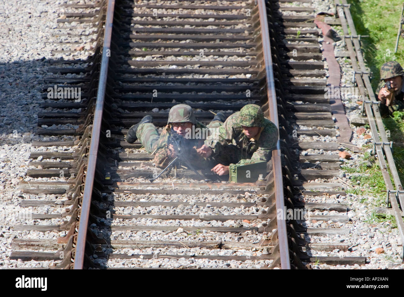British railway soldiers wwii hi-res stock photography and images - Alamy