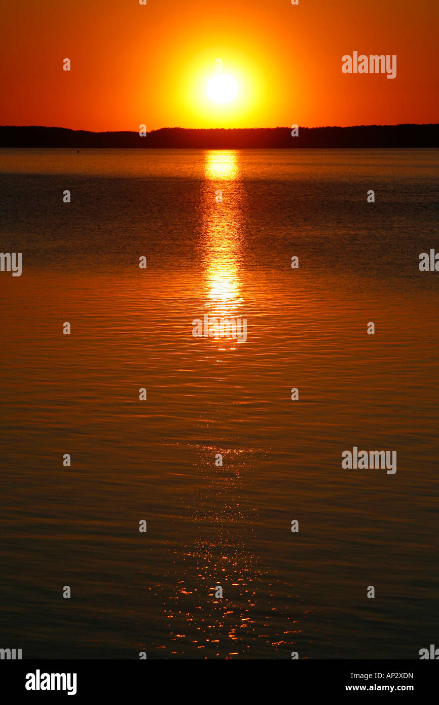 Wellfleet Harbor sunset, Cape Cod, Massachusetts, USA Stock Photo - Alamy