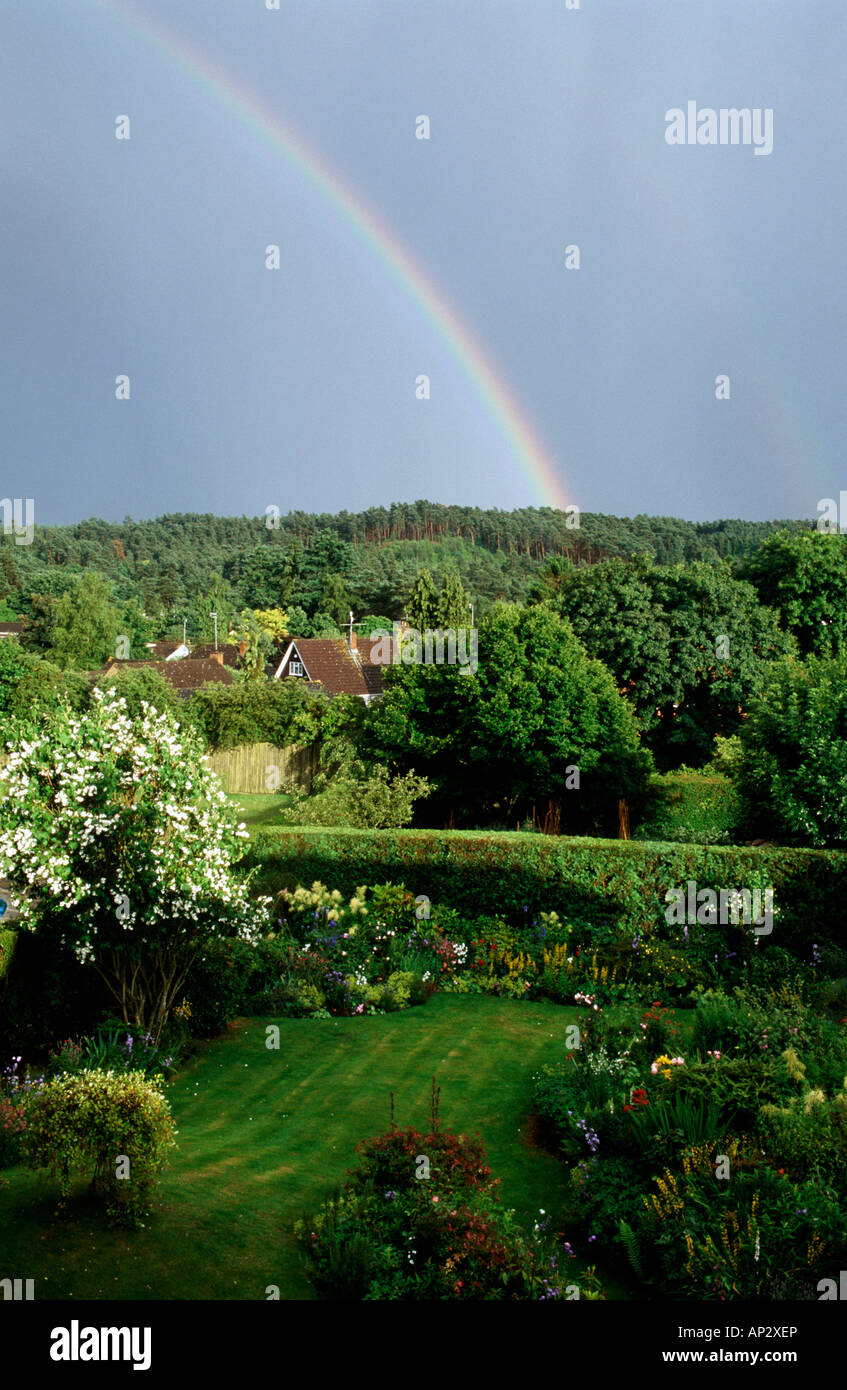 RAINBOW. ENGLAND Stock Photo - Alamy