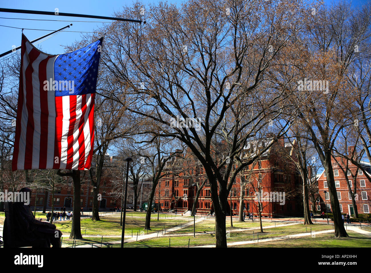 Harvard university flag hi-res stock photography and images - Alamy