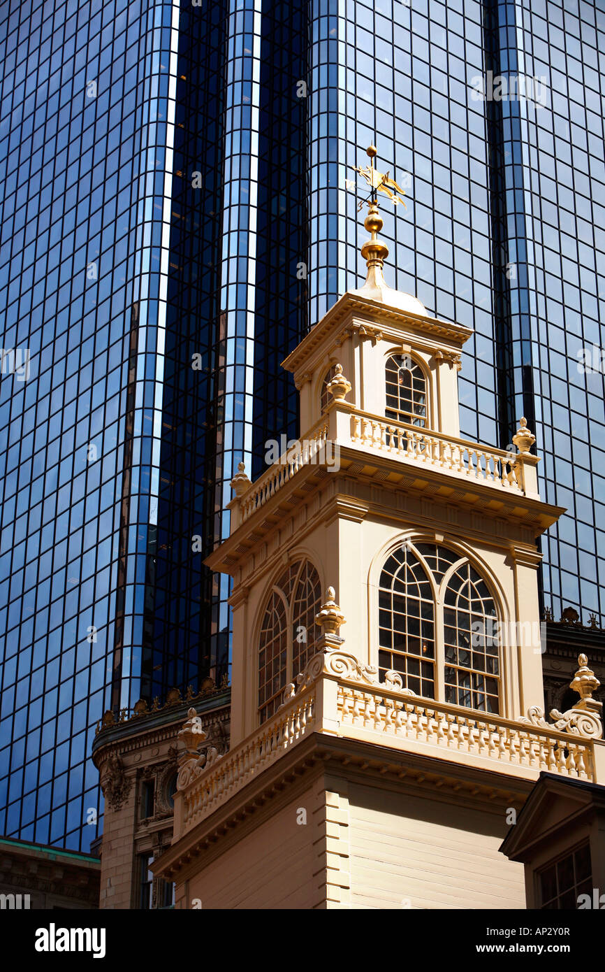 Boston exchange place building hi-res stock photography and images - Alamy