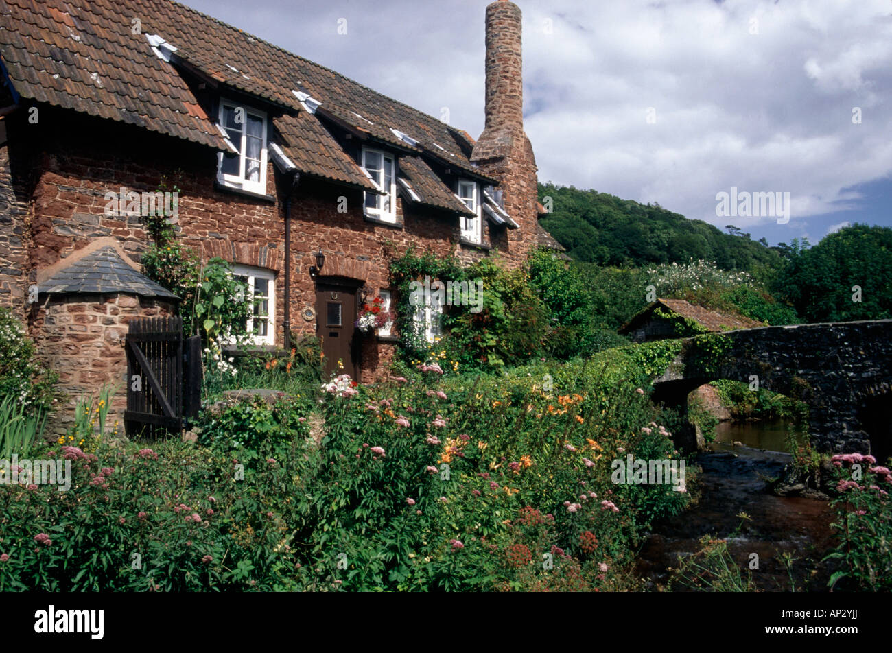 ALLERFORD. DEVON. ENGLAND Stock Photo - Alamy