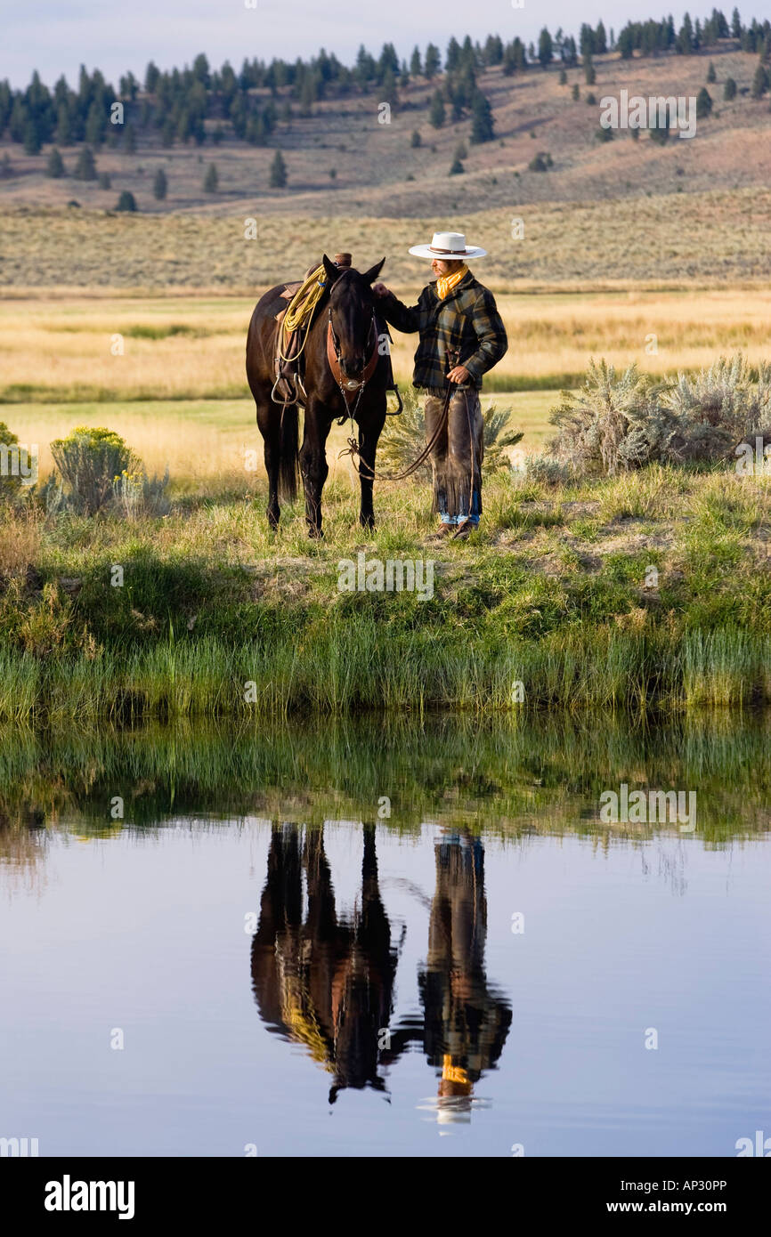 Usa oregon ponderosa ranch cowboys hi-res stock photography and images ...